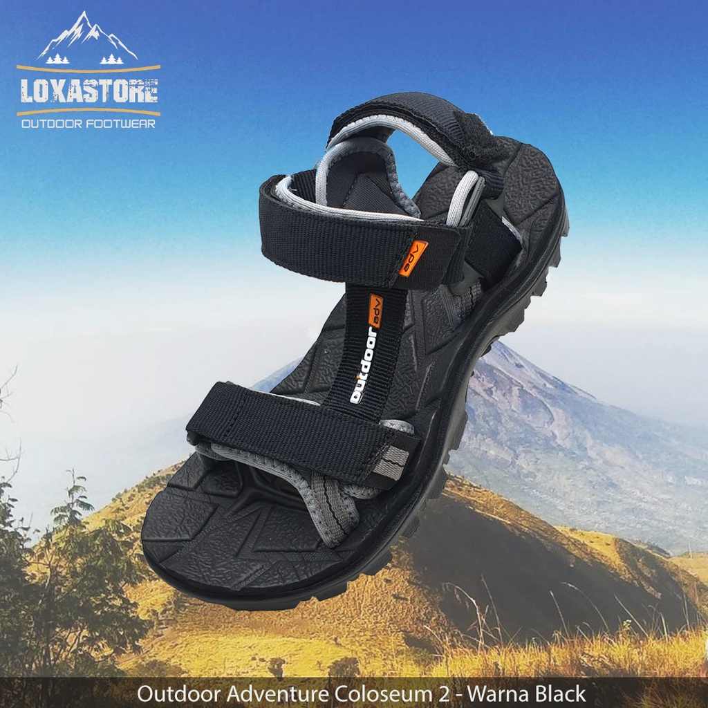 Jual Sandal Gunung Outdoor Adventure Coloseum Original Indonesia|Shopee ...
