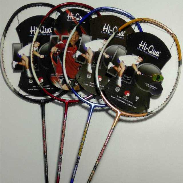 Jual FLEXIBLE 32 LBS - Raket Badminton Hi-Qua TITANIUM SABER HiQua ...
