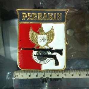 Jual Logo Perbakin (isi sepasang bahan plat) peneng besar | Shopee ...