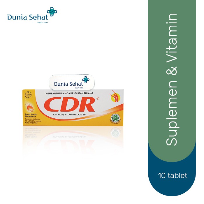 Jual CDR Effervescent 10 Tablet | Shopee Indonesia