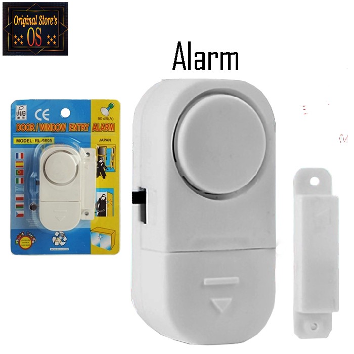 Jual Alarm Pintu Lemari Jendela Rumah Anti Maling Alaram Pintu | Shopee ...