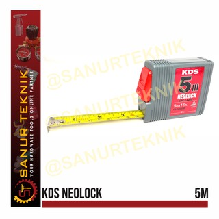 Jual Meteran 5m / Measuring Tape KDS Neolock 5 meter/ 5meter/ 5 m ...