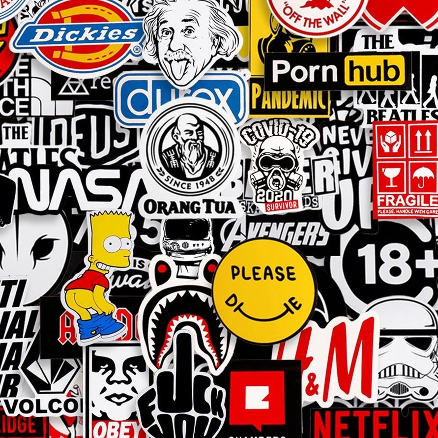 Jual Terbaik! STICKER PACK HYPEBEAST STIKER AESTHETIC LAPTOP, AKSESORIS ...