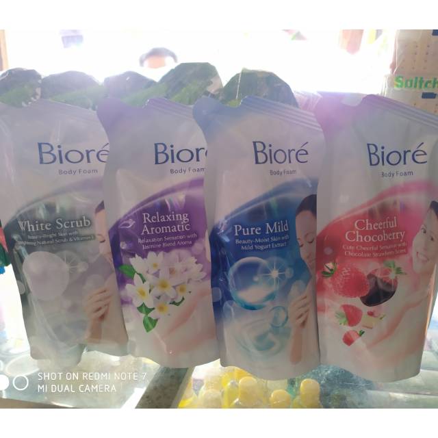 Jual BIORE Body Foam Refill 250ml | Shopee Indonesia