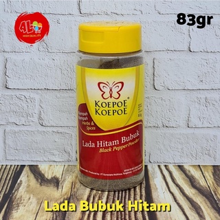 Jual Koepoe Koepoe Lada Hitam Bubuk Black Pepper Powder 83gr Halal ...