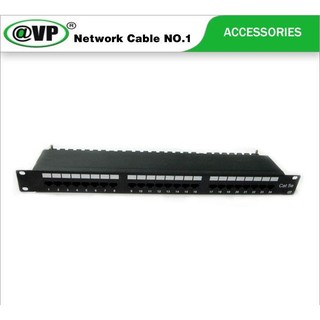 Jual AVP Patch Panel 24 port Category 5E (AVP-PL5-24P) | Shopee Indonesia