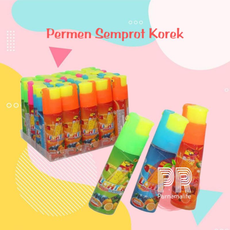 Jual Permen semprot korek rasa buah | Shopee Indonesia