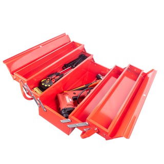 Jual Kenmaster Tool Box Besi / Kaleng 3 Susun - Warna BIRU/MERAH ...