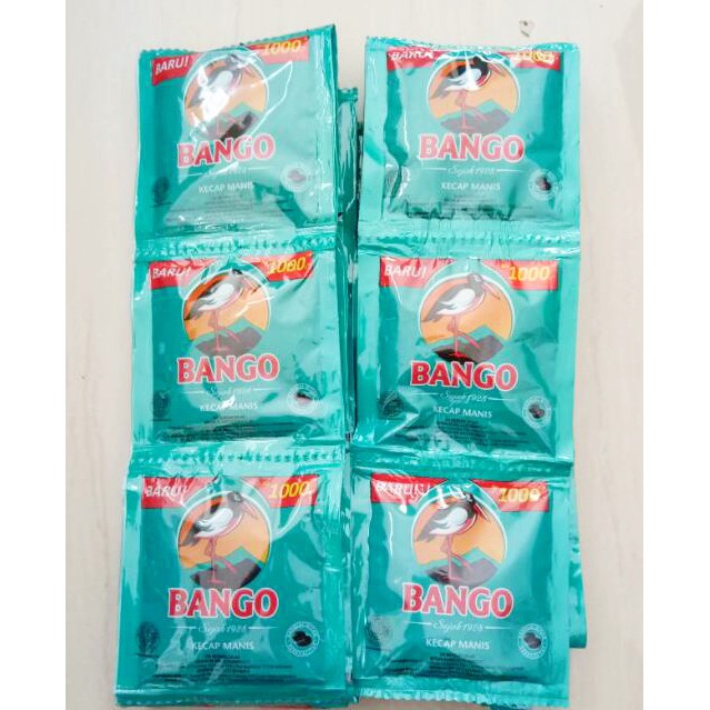 Jual Bango Kecap Manis Sachet 20 ml_Kecap Bango | Shopee Indonesia