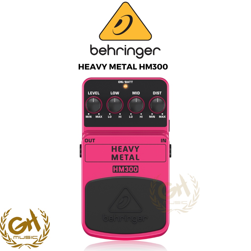 Jual BEHRINGER HM300 Heavy Metal Distortion Effects Pedal | Shopee ...