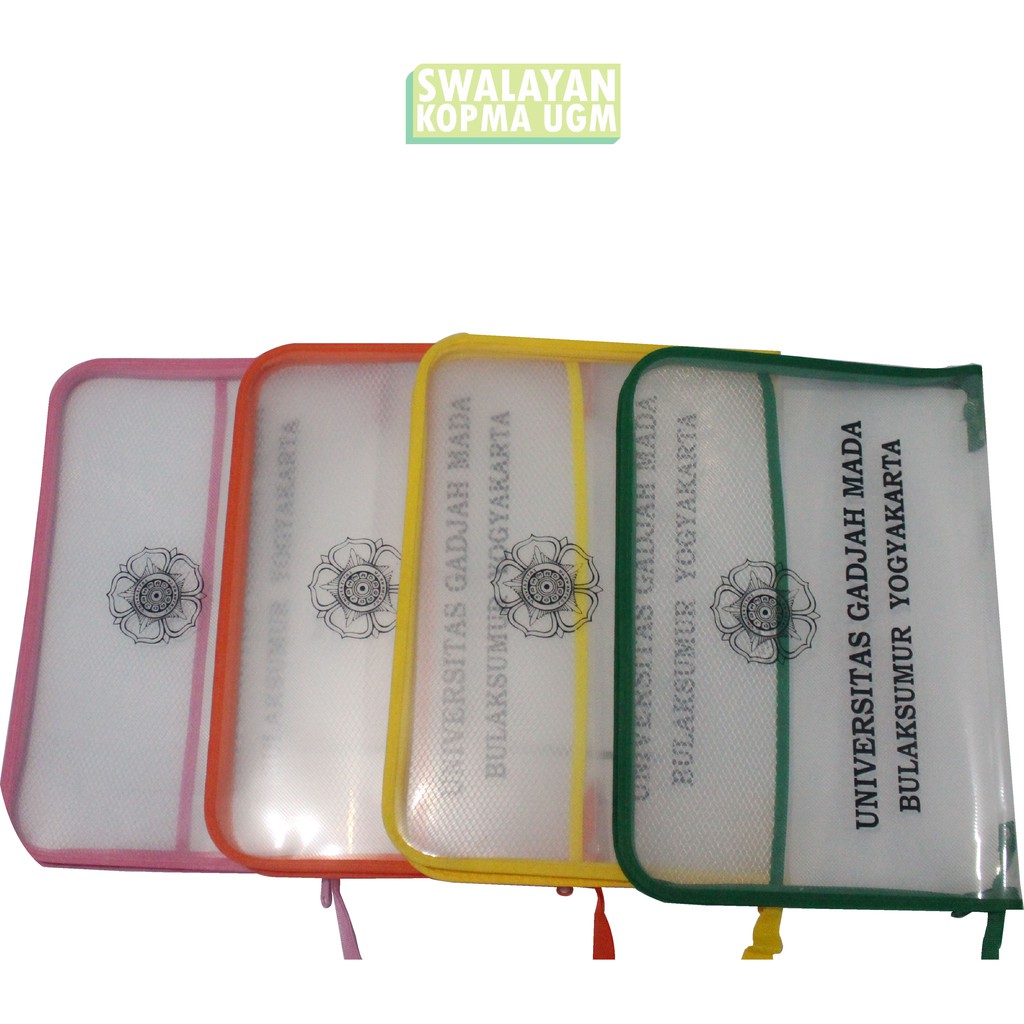 Jual Map Plastik Resleting Jaring UGM Tempat File Folder Dokumen Kuliah ...