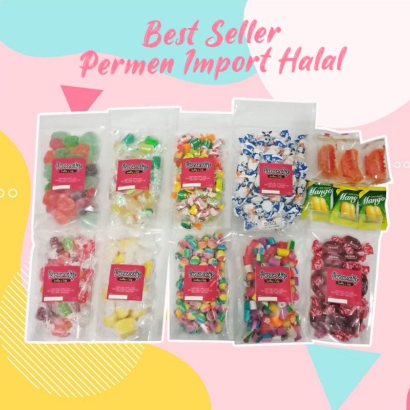 Jual Permen impor durian thailand kristal buah kristal korea jeruk ...