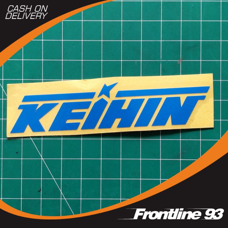 Jual Cetak Cutting Sticker Logo Keihin Custom Stiker Cutting Racing ...
