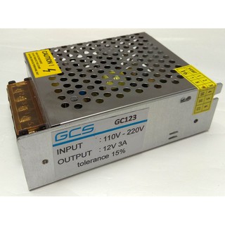 Jual GCS Power Supply 12V 3A | Shopee Indonesia