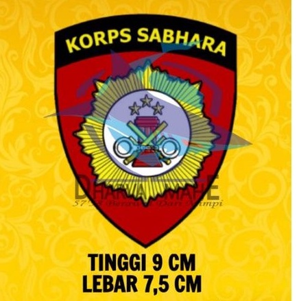 Jual Stiker Korps Sabhara, Dit Sabhara, Sat Sabhara, Stiker Polisi ...