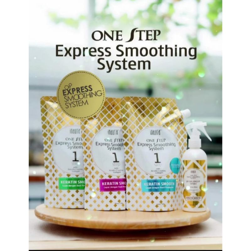 Jual INAURA ONE STEP SMOOTHING 750ML ( kemasan baru ) | Shopee Indonesia