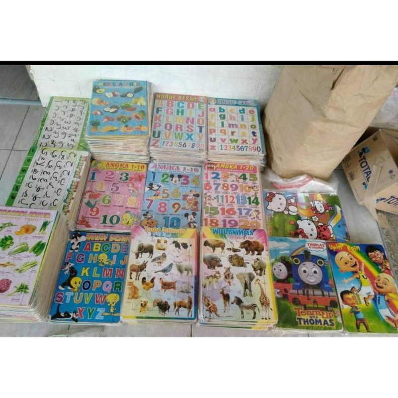 Jual Pazzel kayu mdf huruf hijaiyah huru abcMainan Pazel Pazzel Puzzle ...