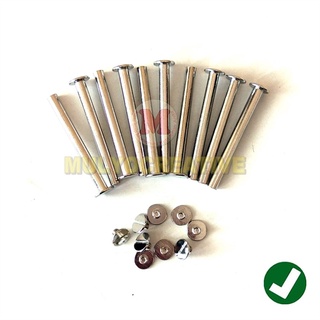 Jual Paku Baut Katalog Ukuran 50mm - Mur Baut Jilid Buku 5 Cm | Shopee ...