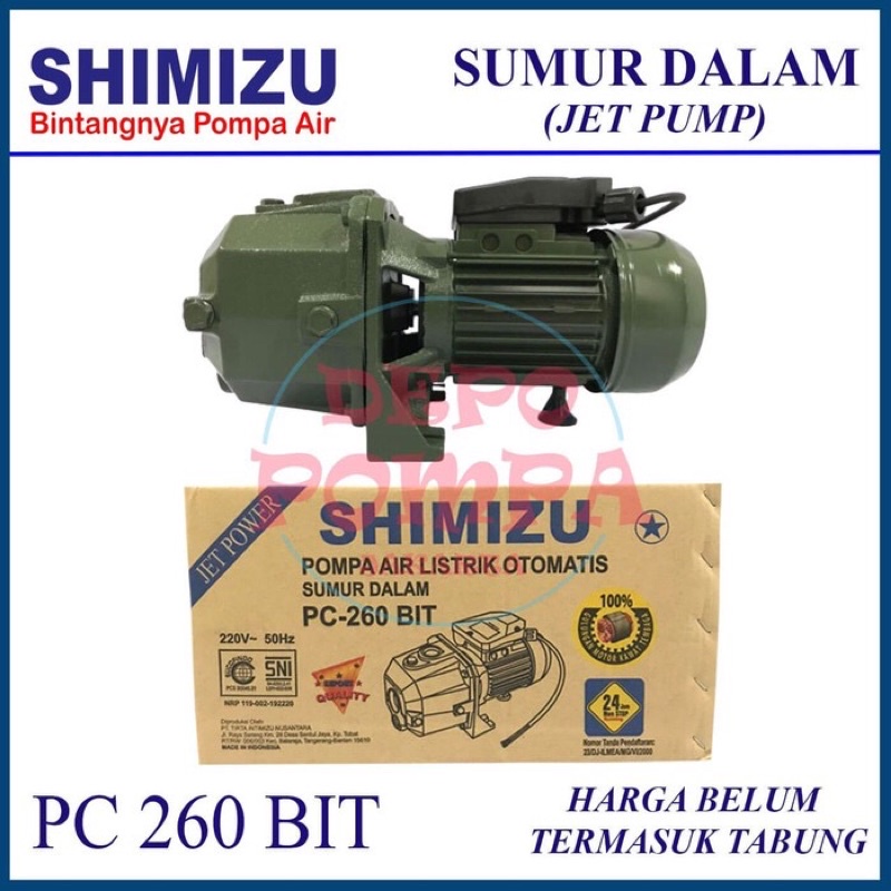 Jual Pompa Air JET PUMP SHIMIZU PC 260 BIT | Shopee Indonesia