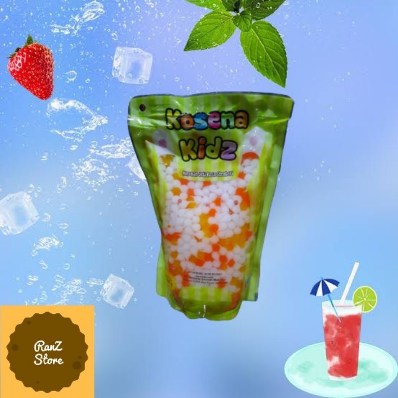 Jual jelly motif kecebong warna warni / Kosena kidz jelly happy ...