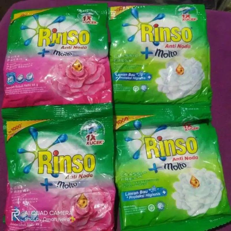 Jual Rinso deterjen/ 6 sachet | Shopee Indonesia