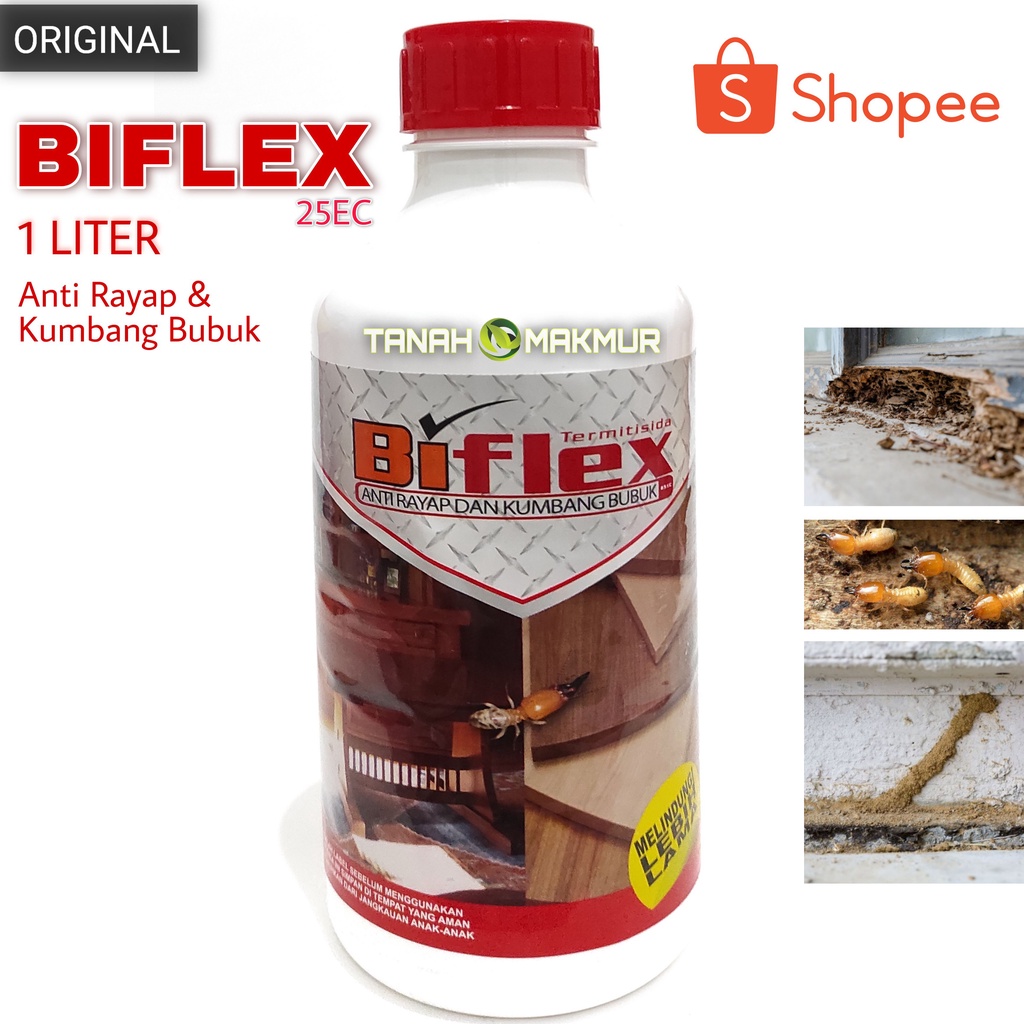 Jual BIFLEX 1 LITER 25EC OBAT ANTI RAYAP KAYU TANAH ASLI PALING AMPUH ...