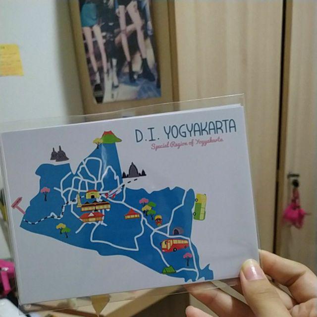 Kartu Pos / City Map Postcard | Shopee Indonesia