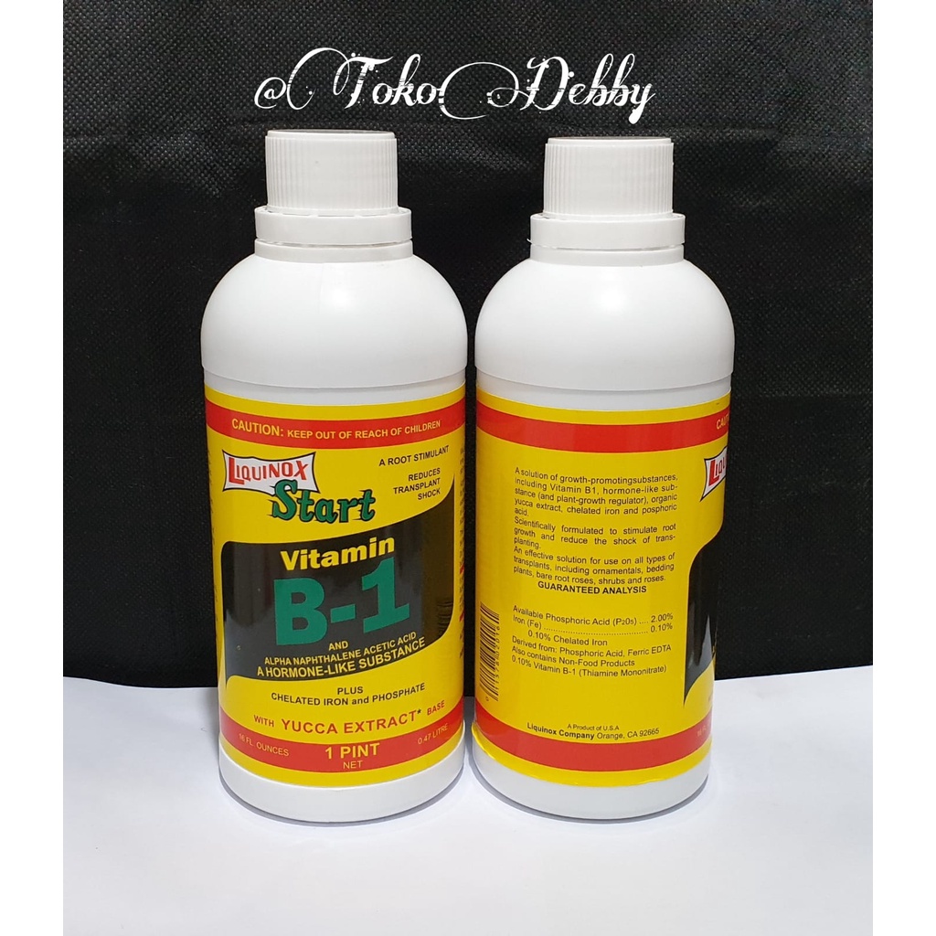 Jual Vitamin Hormon B1 Liquinox Start Pindah Tanaman 470ML | Shopee ...