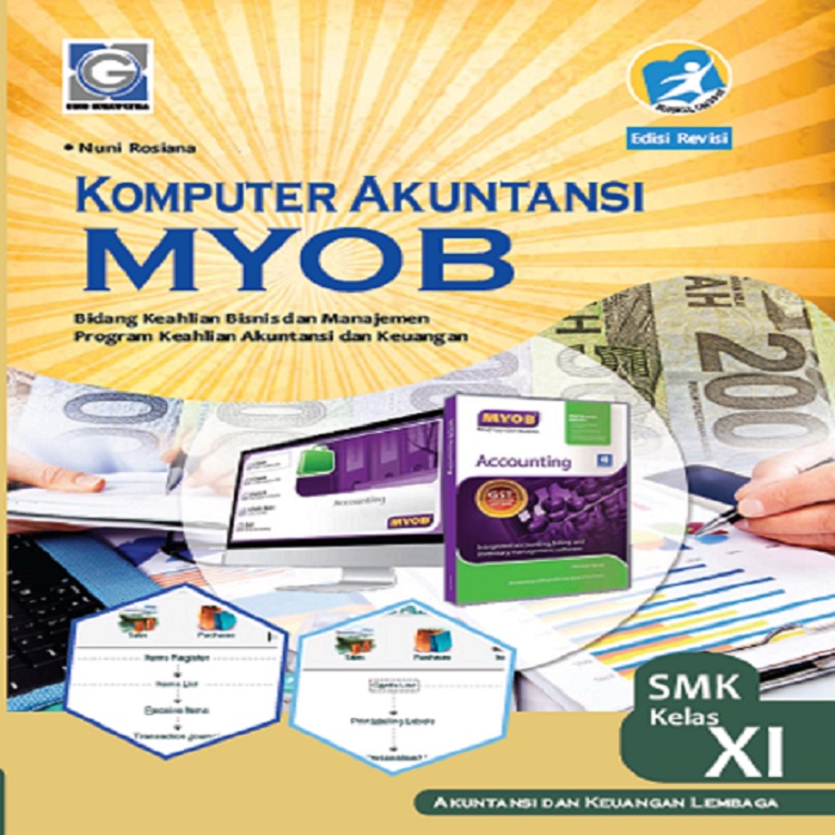 Jual KOMPUTER AKUNTANSI/ MYOB KELAS XI | Shopee Indonesia