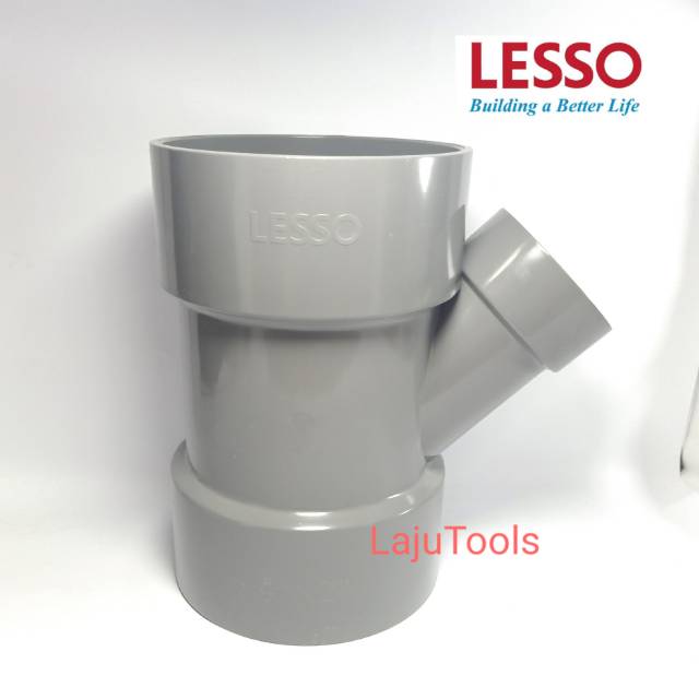 Jual LESSO Y BRANCH D 4" x 2" 45* / TY 45* / TEE Y 45* | Shopee Indonesia