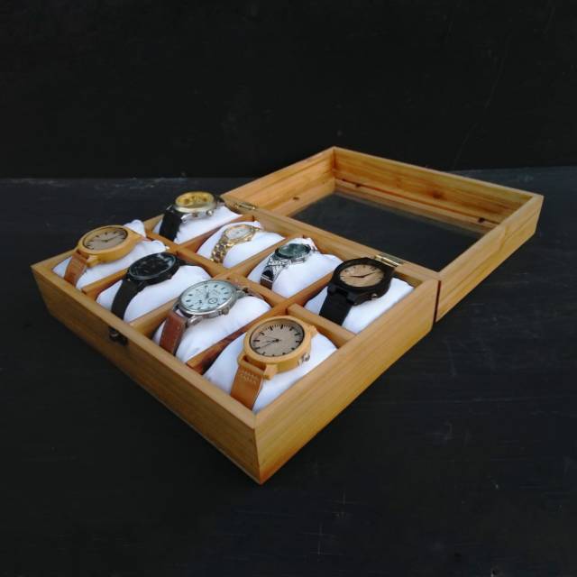 Jual Box Jam Tangan Kayu | Shopee Indonesia