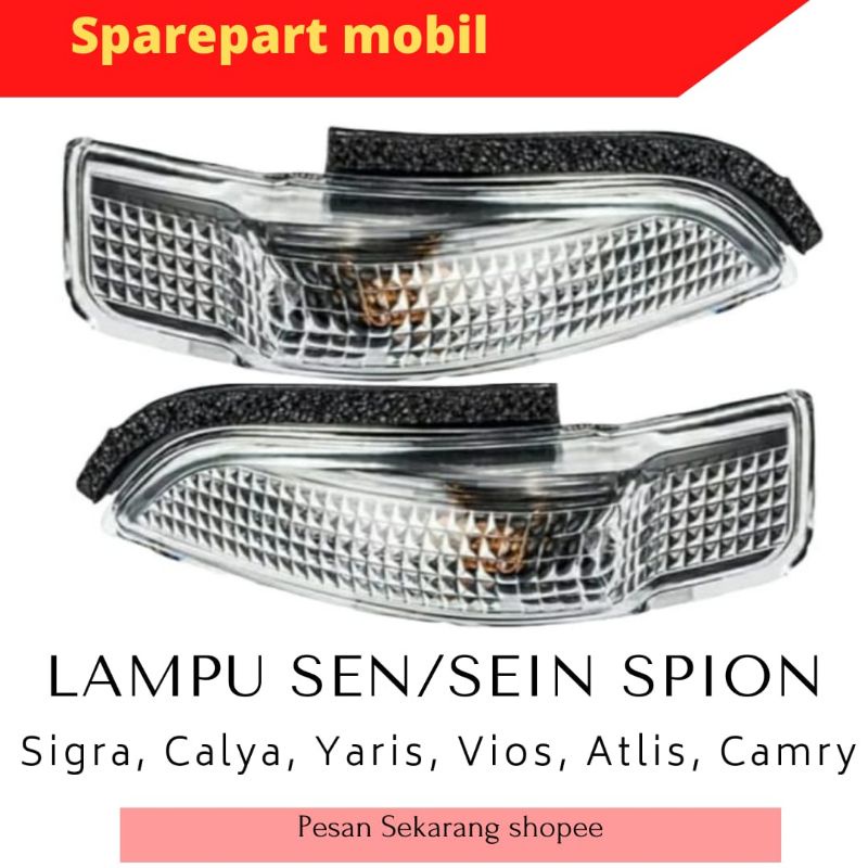 Jual Lampu sen spion mobil ( Sigra, Calya, Yaris, Vios, Atlis, Camry ...