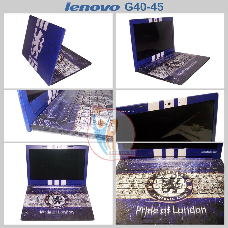 Jual Original Garskin Laptop Full Body Lenovo G40-45 Motif Chels (Motif ...