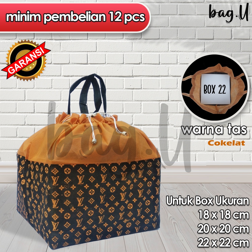 Jual Tas Berkat Hajatan Spunbond Lusinan Muat Kotak Nasi Ukuran 22 x 22 20 x 20 18 x 18 Bag.U ...