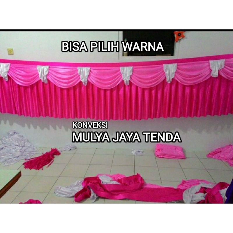 Jual Skirting Meja Prasmanan / Pinggiran Meja / Rempel Meja | Shopee ...