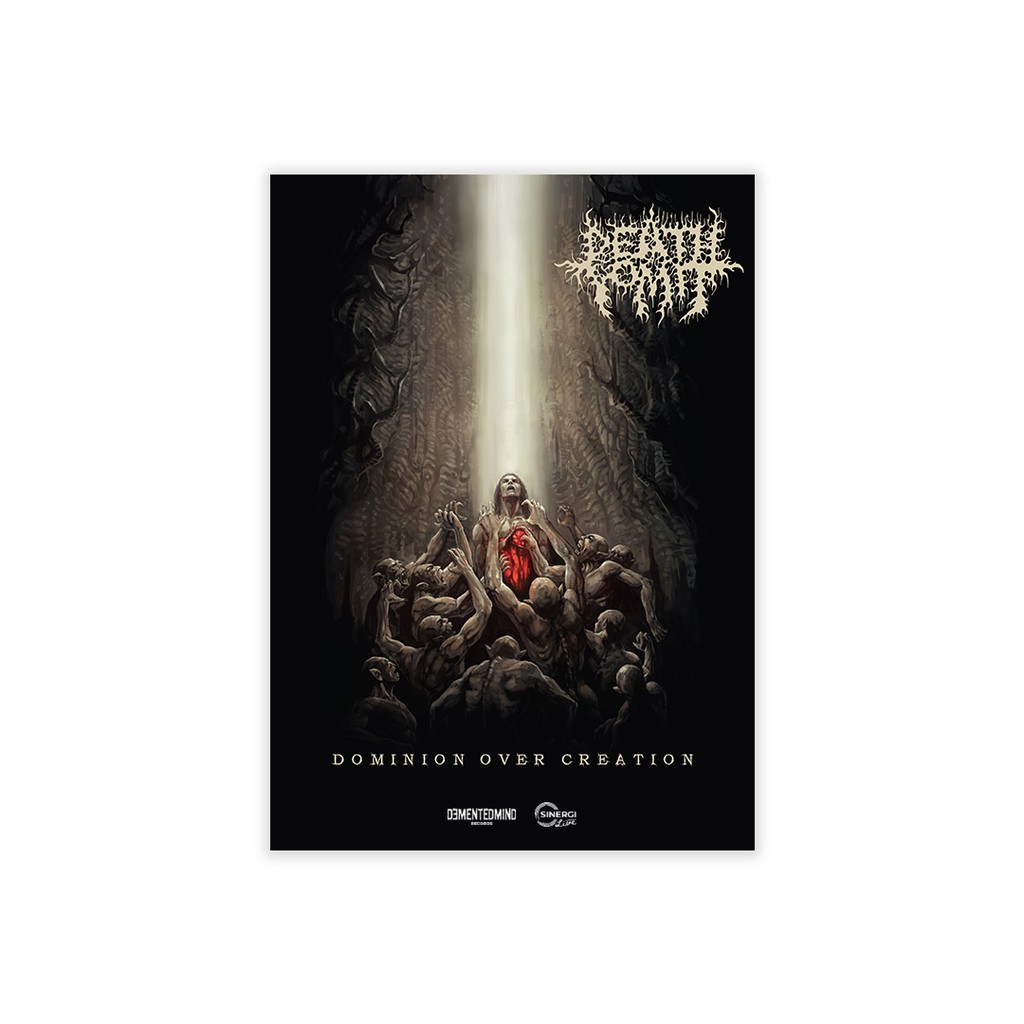 DEATH VOMIT - DOMINION OVER CREATION - POSTER | Shopee Indonesia