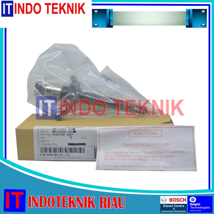 Jual Injector Triton 2.5 asli injektor mitsubishi triton 2500 cc original genuine denso nosel ...
