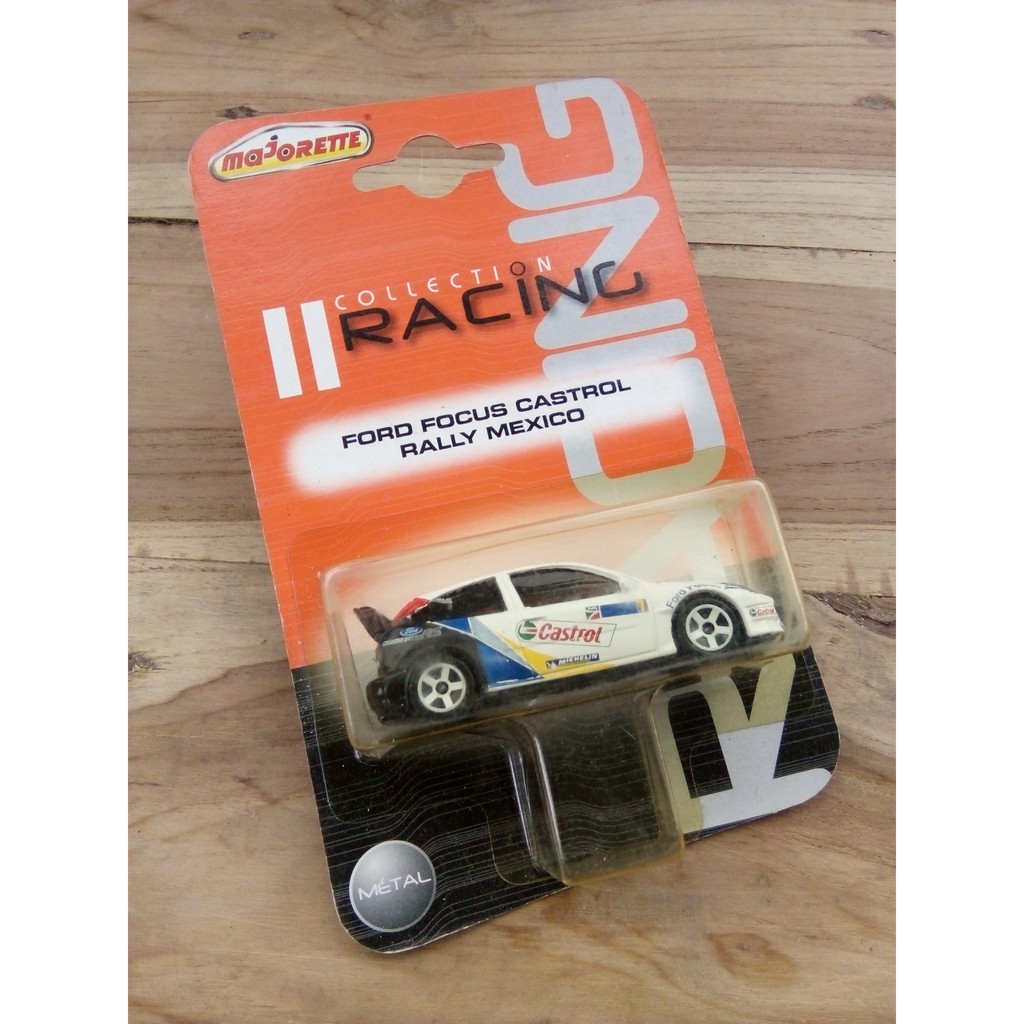 Jual majorette COLLECTION RACING FORD FOCUS CASTROL RALLY MEXICO ...