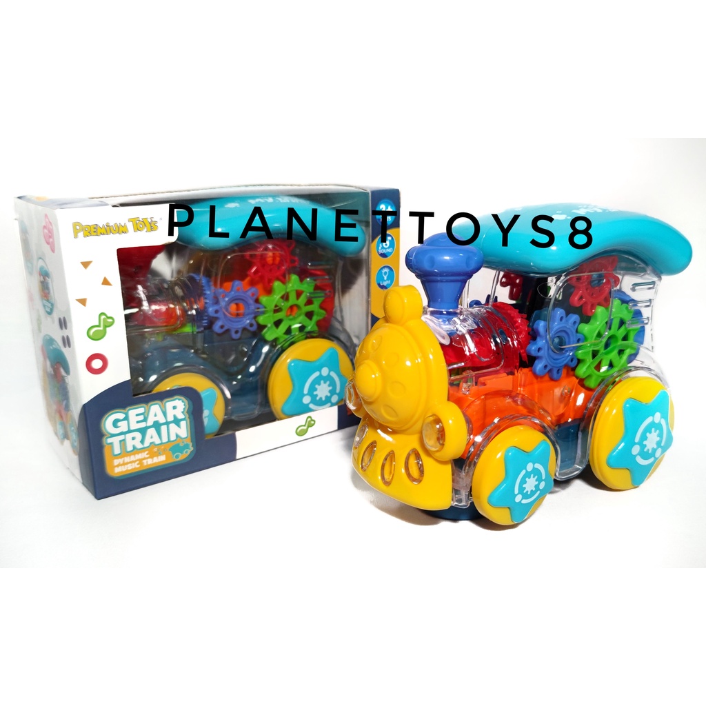 Jual Mainan Kereta Api Mobil Gear Train Car Bump and Go | Shopee Indonesia