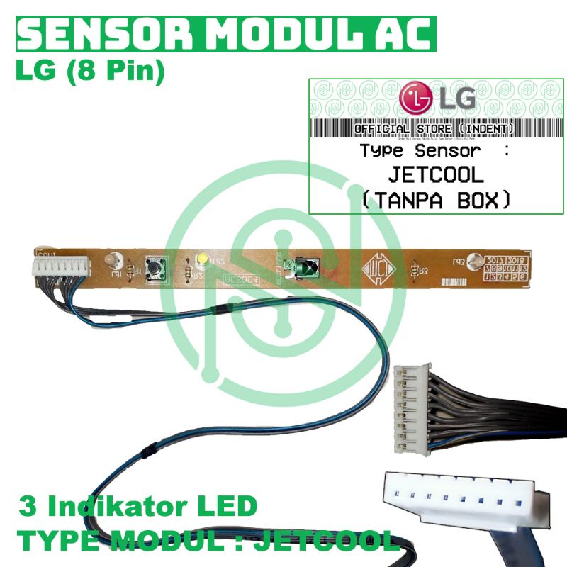 Jual [NEW] Modul Sensor AC Tipe JETCOOL (8 Pin) - Merk LG (Tanpa Box ...