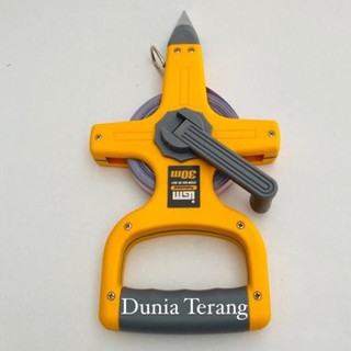 Jual Meteran Plat Baja IGM 30 meter - Meteran Tancap 30m Meteran Roll ...