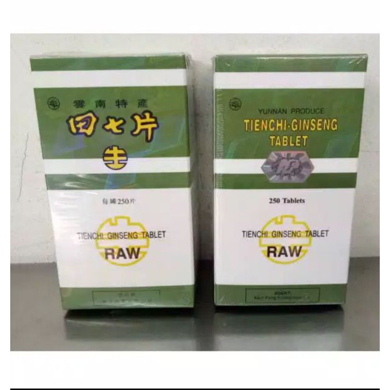 Jual Raw Tienchi Tablet 250s | Shopee Indonesia
