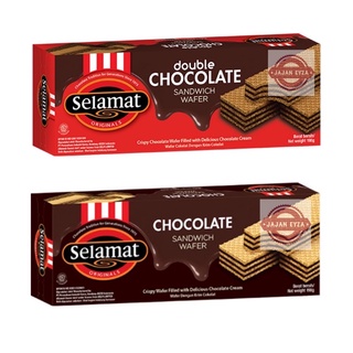 Jual selamat wafer chocolate 145gr / selamat wafer coklat / wafer ...
