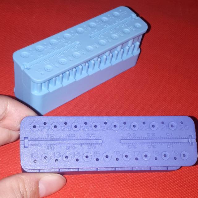 Jual Endo Block / Endo Ruler / pengukur endo / Mini Endo Block | Shopee ...