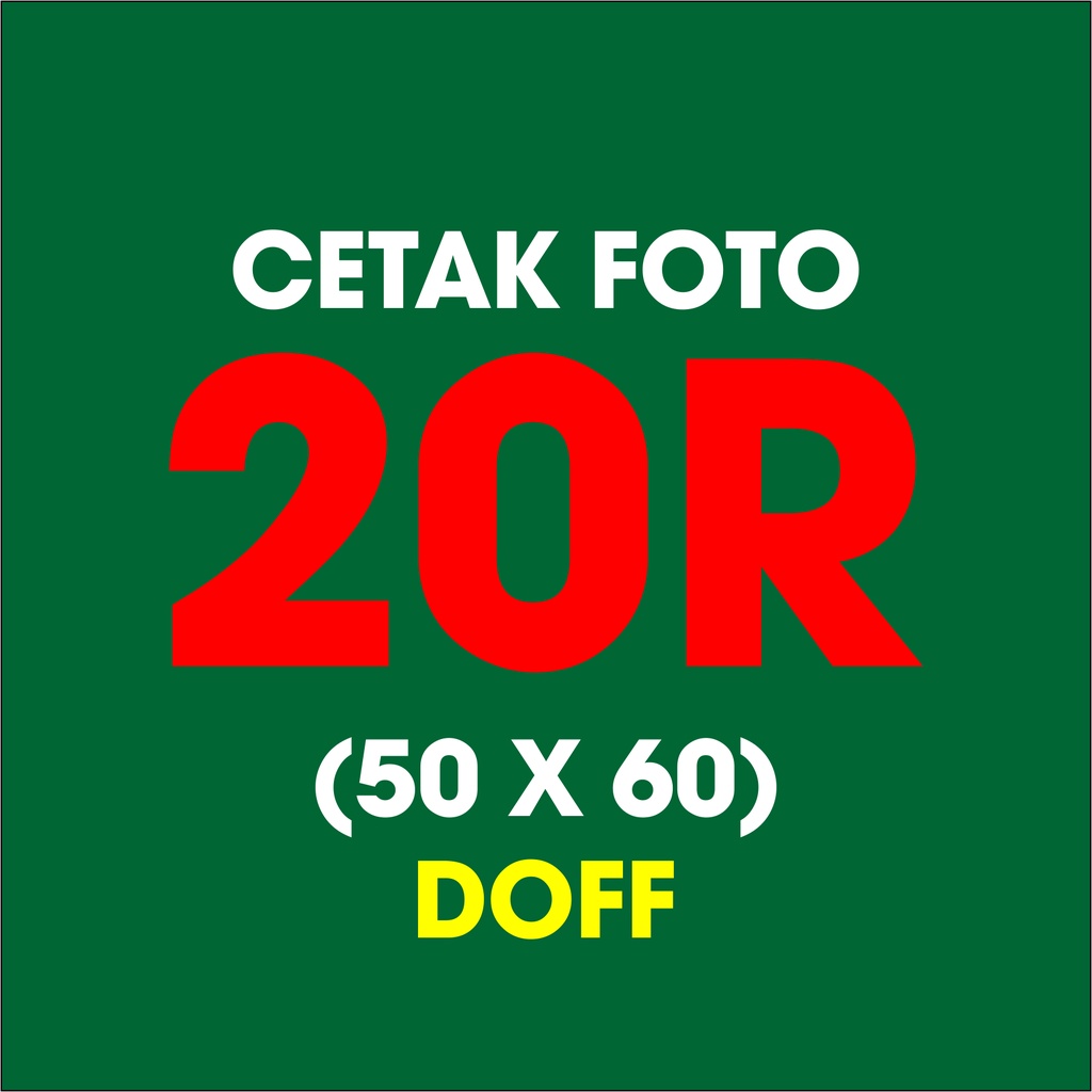 Jual CETAK FOTO 20R DOFF PLOTTER | ANTI AIR ANTI LUNTUR | Shopee Indonesia