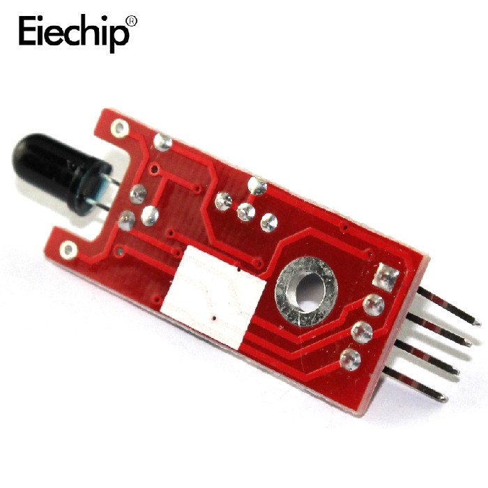Jual Sensor Api Ir Flame Detector Ky 026 4pin Digital And Analog Output