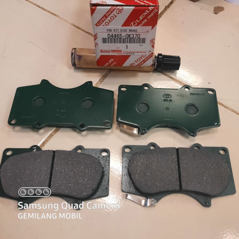 Jual BRAKE PAD KAMPAS REM DEPAN TOYOTA HILUX REVO UP 04465-OK370 | Shopee Indonesia