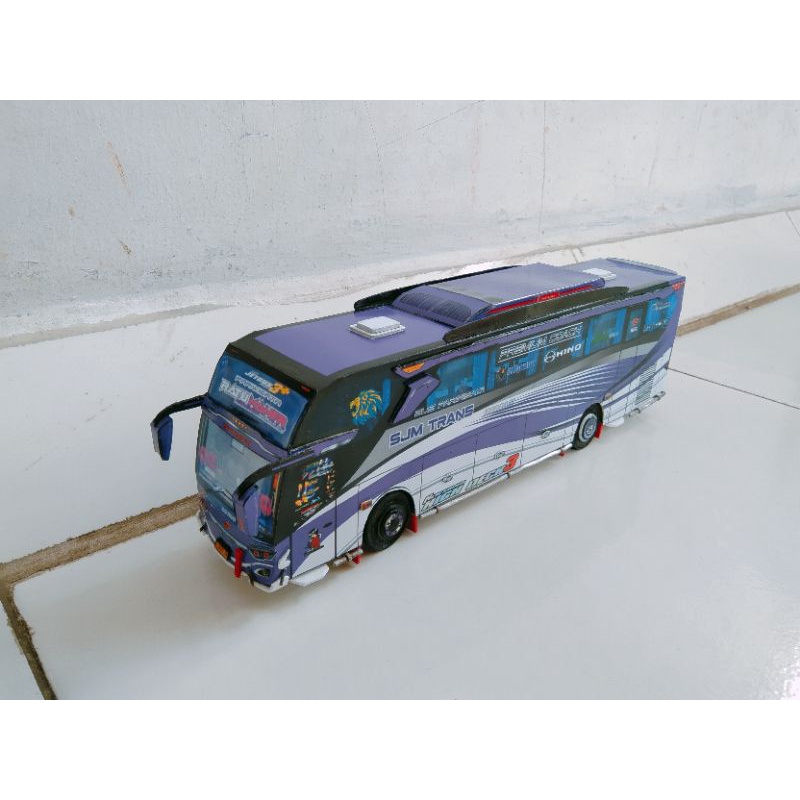 Jual miniatur papercraft bus skala 50 sjm trans ratu maher Indonesia ... Jual miniatur papercraft bus skala 50 sjm trans ratu maher Indonesia ...