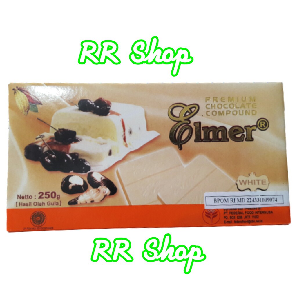 Jual Compound White Elmer Classic 250 Gram | White Coklat | Coklat ...