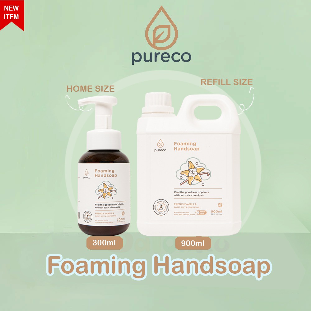 Jual Pureco Foaming Handsoap French Vanilla 300ml & 900ml | Shopee ...